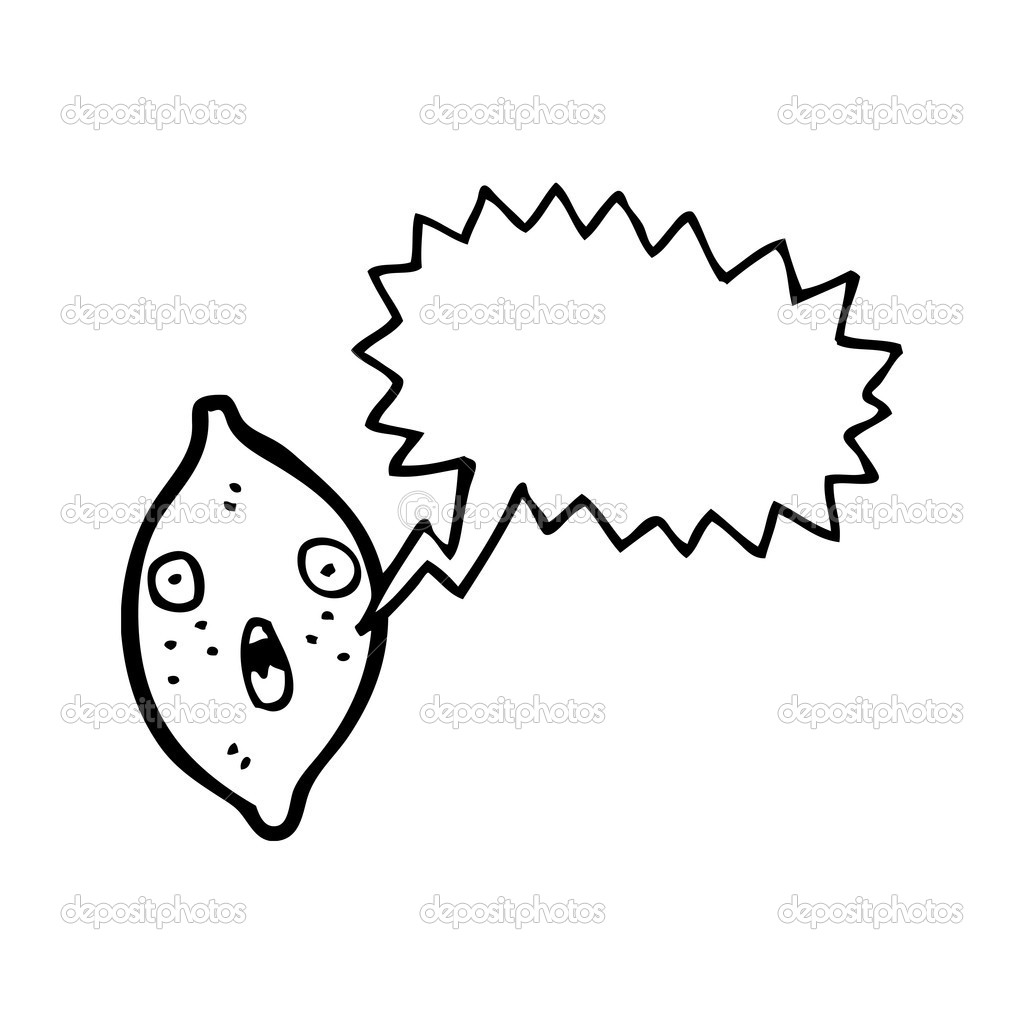 Shocked lemon Stock Vector by ©lineartestpilot 20124519