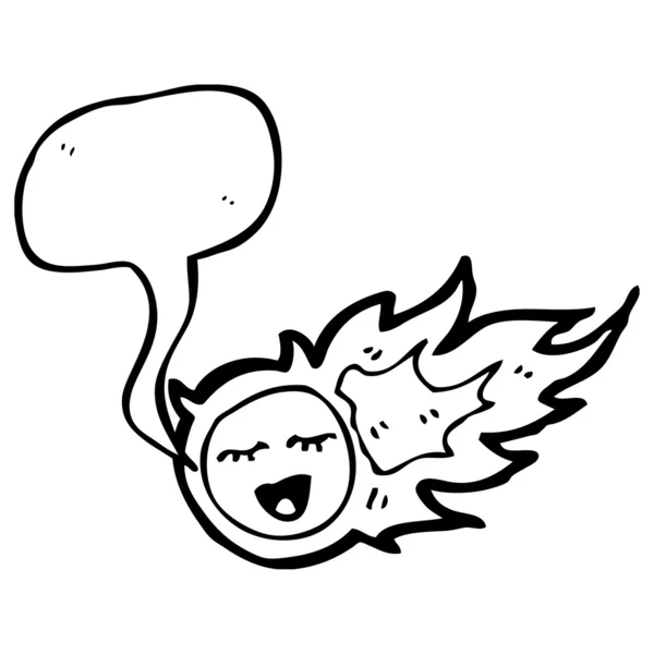 Cartoon fire ball - Stock Image - Everypixel