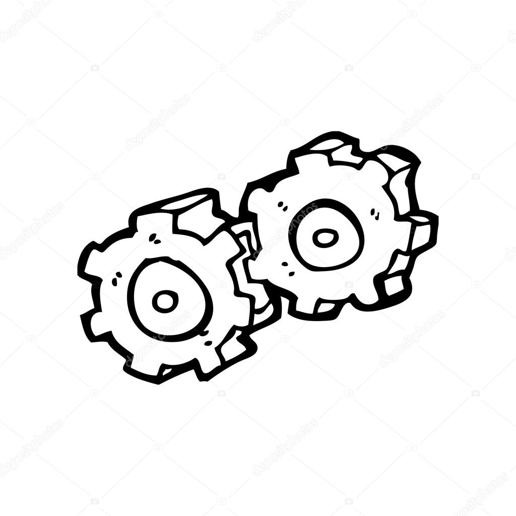 Cartoon cogs Stock Vector Image by ©lineartestpilot #20154553
