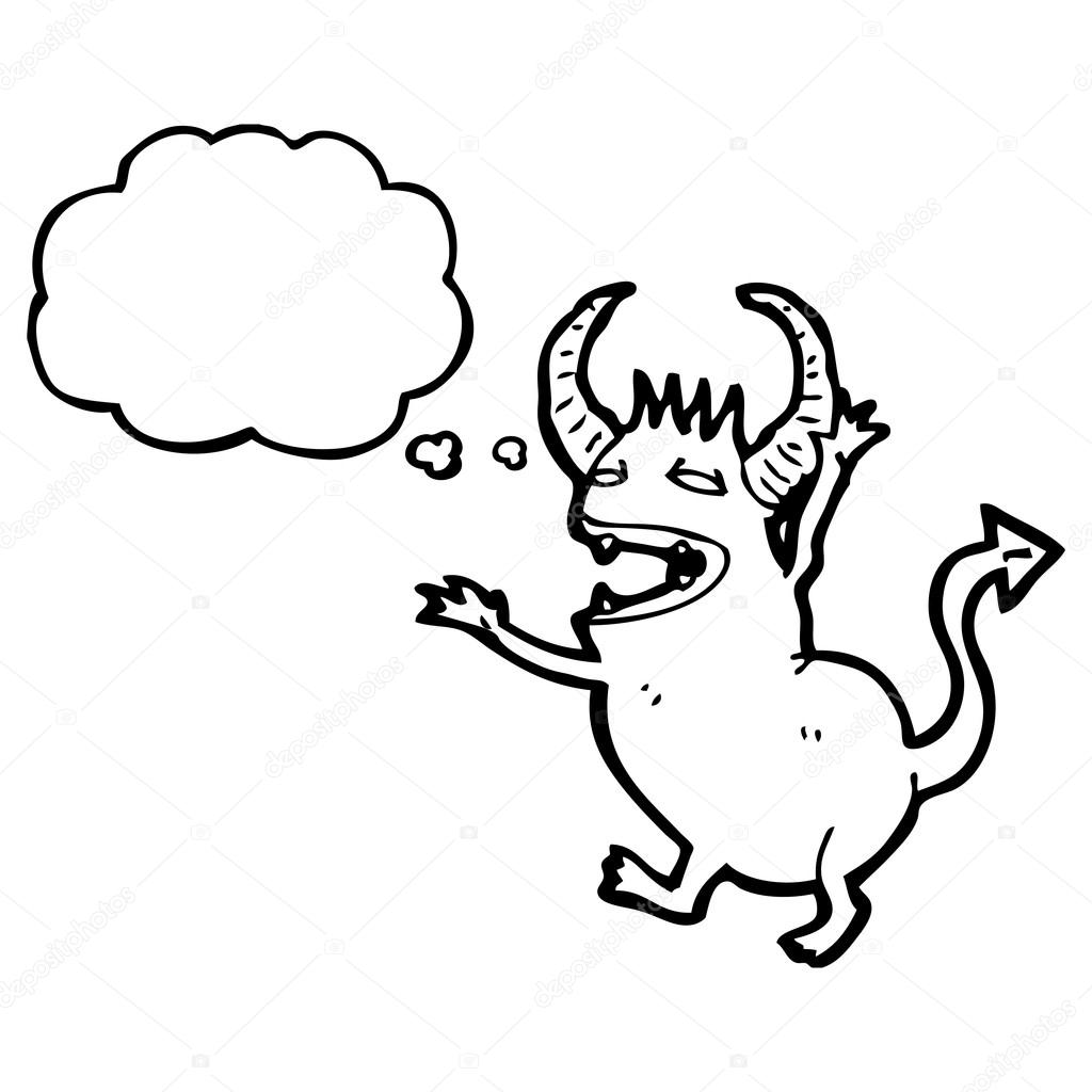 Dancing devil Stock Illustration by ©lineartestpilot #20155449