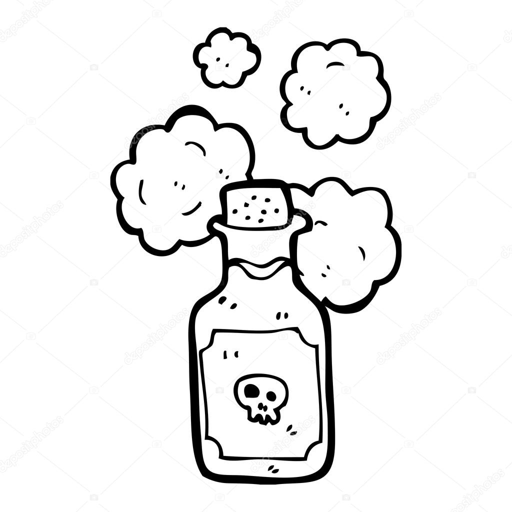 Poison Sign Coloring Page Coloring Pages