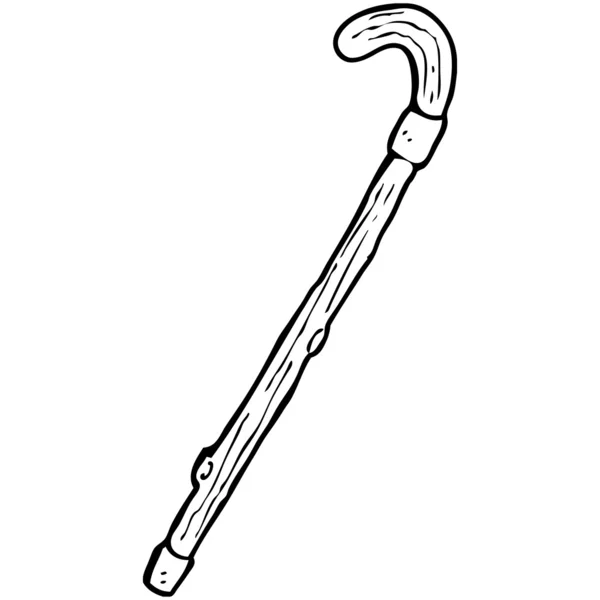 Cartoon walking stick — Stock Vector © lineartestpilot #20077227 Cartoon walking stick — Stock Vector © lineartestpilot #20077227