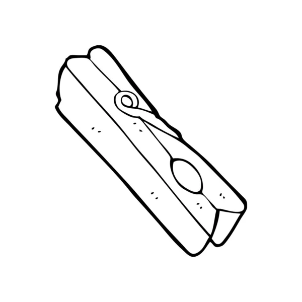 Wooden clothes peg Stock Vector Image by ©lineartestpilot #20290031