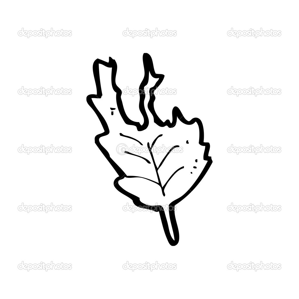 Rotten leaf Stock Vector by ©lineartestpilot 20309187