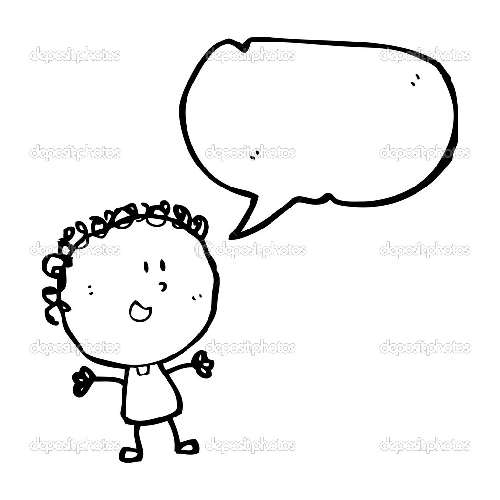 Happy doodle person Stock Illustration by ©lineartestpilot #20309709