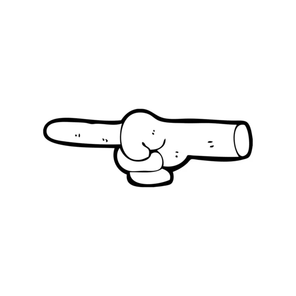 Cut off finger — Stock Vector © lineartestpilot #20413987