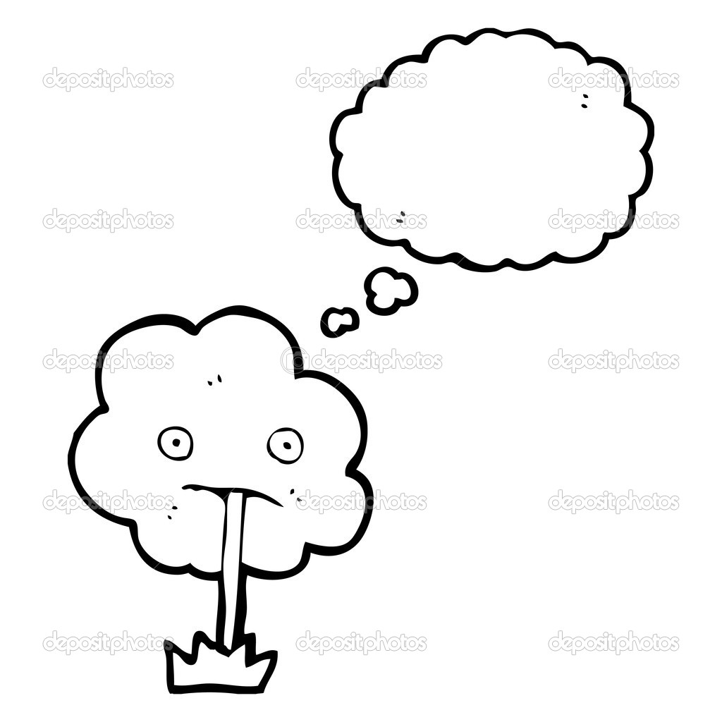 Tree with face Stock Vector by ©lineartestpilot 20340545