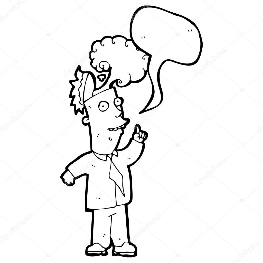 Man with steam coming from head Stock Vector Image by ©lineartestpilot ...