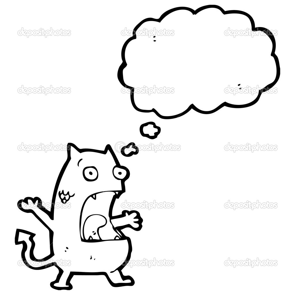 Screaming angry cat Stock Vector Image by ©lineartestpilot #20411445