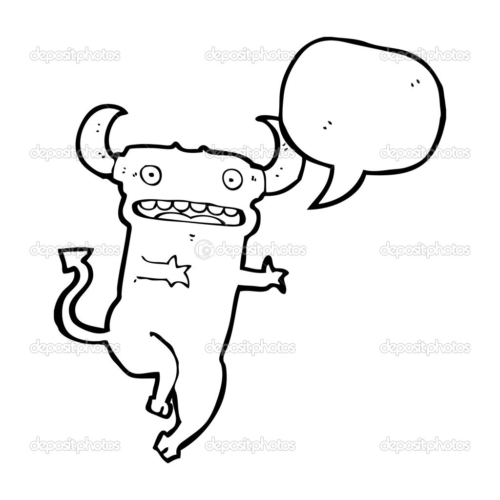 Little devil Stock Vector by ©lineartestpilot 20411803