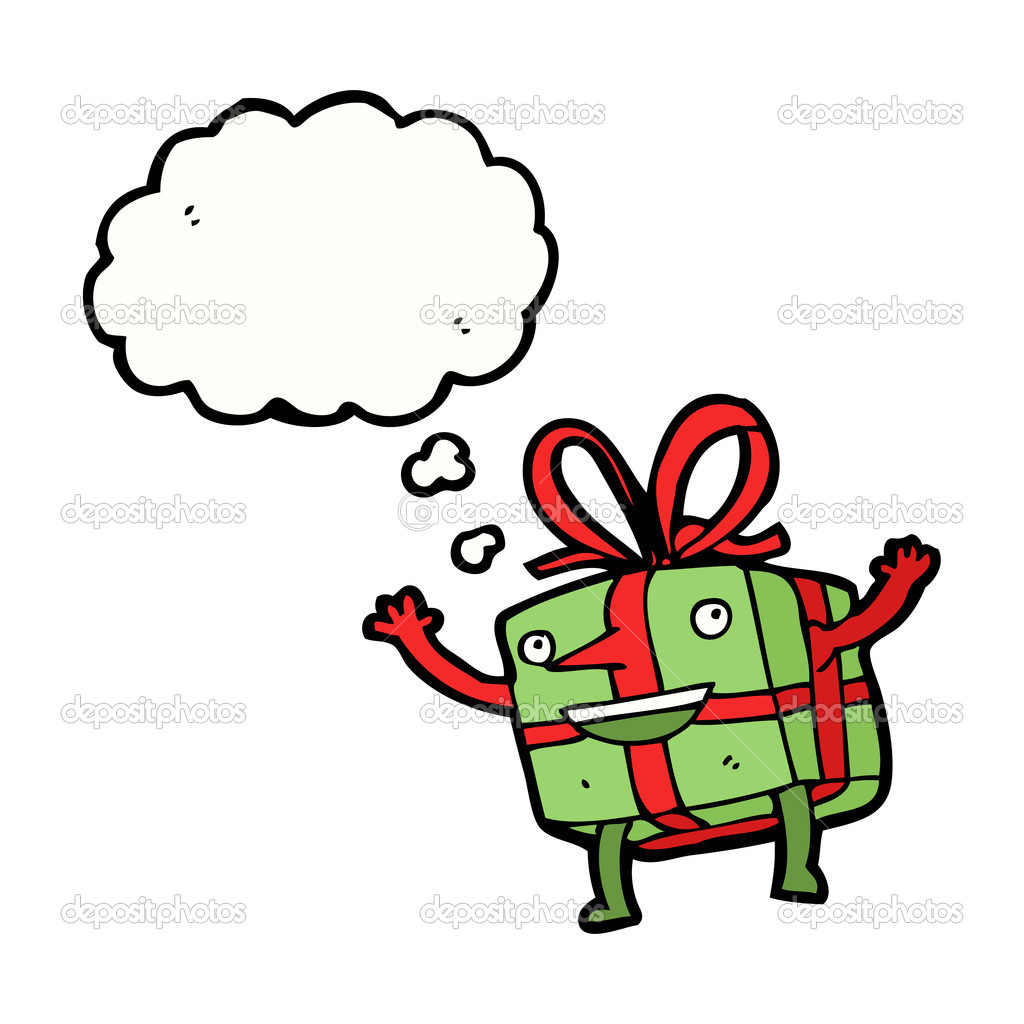 Cartoon happy present character Stock Vector Image by ©lineartestpilot ...