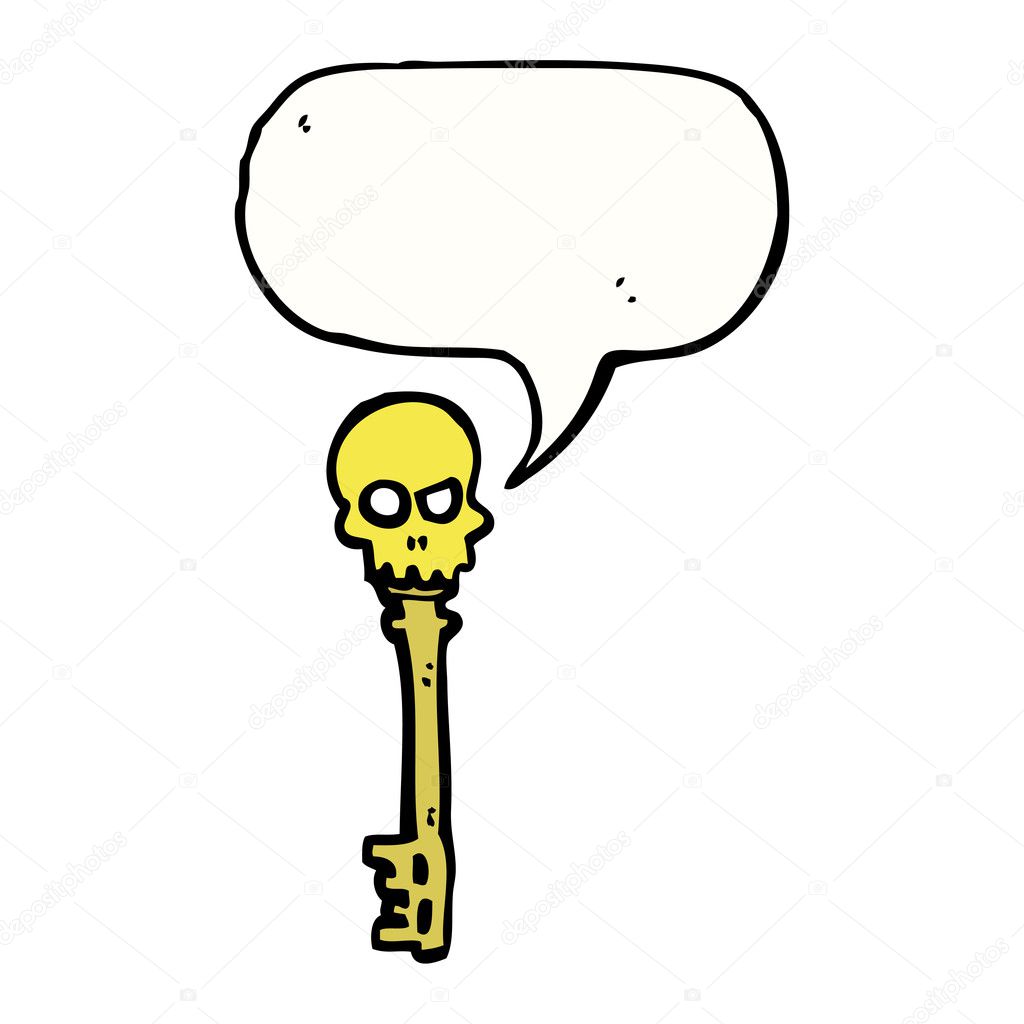 Skeleton key Stock Vector by ©lineartestpilot 20819919