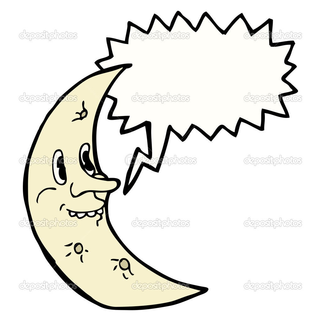 Crescent moon Stock Vector by ©lineartestpilot 20833499