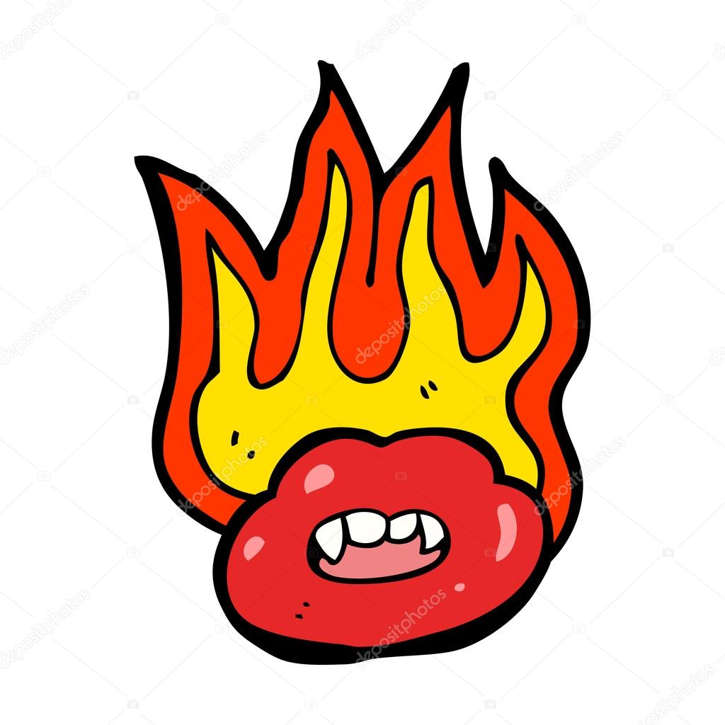 Flaming lips Stock Vector by ©lineartestpilot 20867641