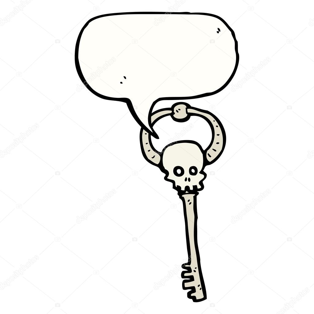 Skeleton key Stock Vector by ©lineartestpilot 20871147