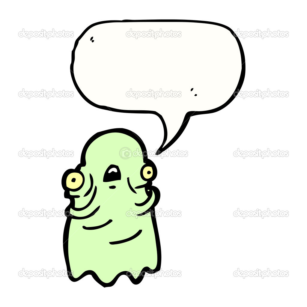 Green ghost Stock Vector by ©lineartestpilot 20875441