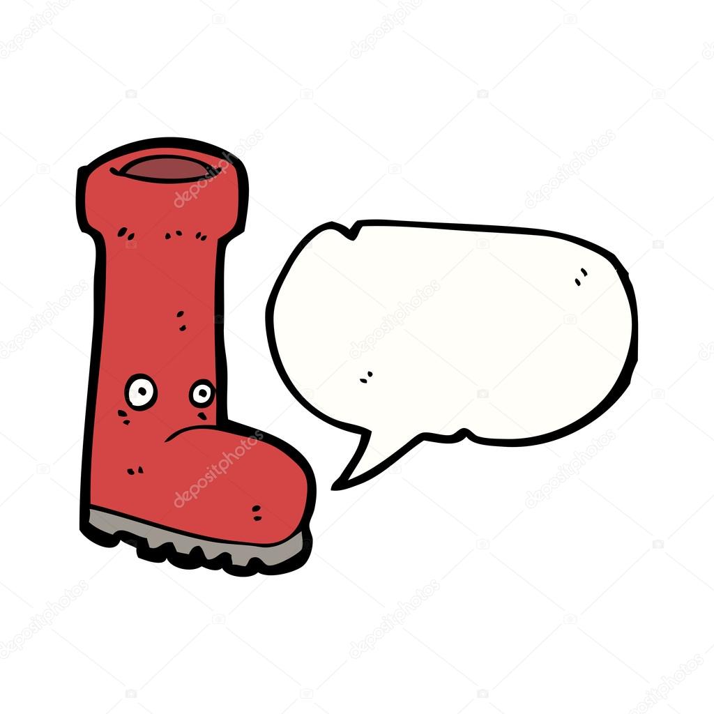 Red wellington boot Stock Vector Image by ©lineartestpilot #20884519