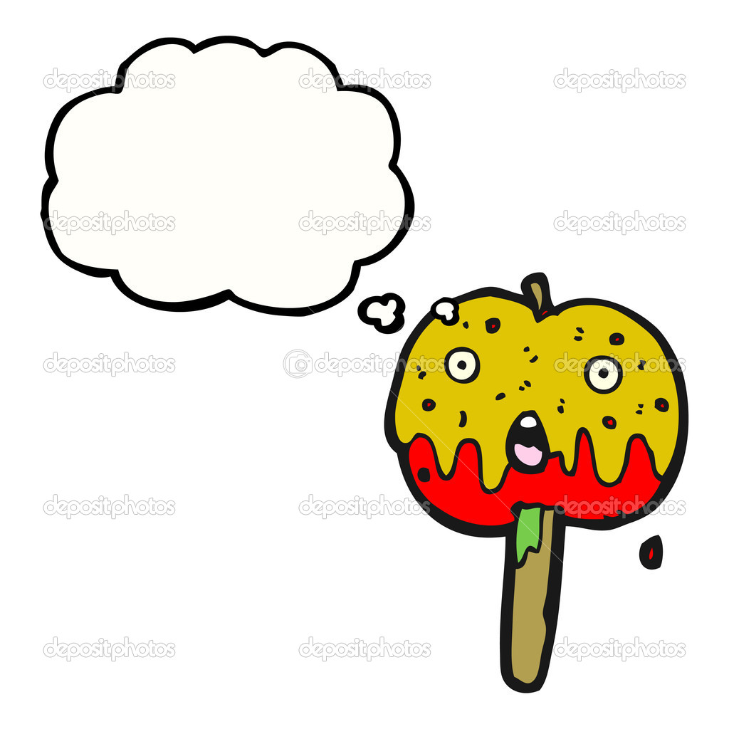 Toffee apple Stock Vector by ©lineartestpilot 20885071