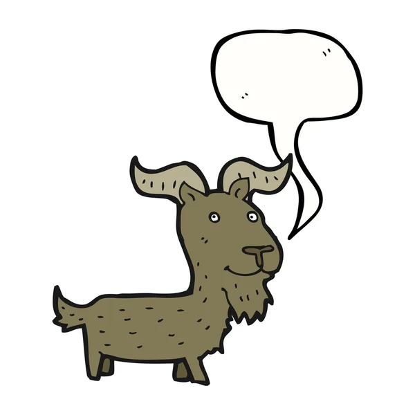 Speech bubble cartoon goat Stock Vector by ©lineartestpilot 102107922