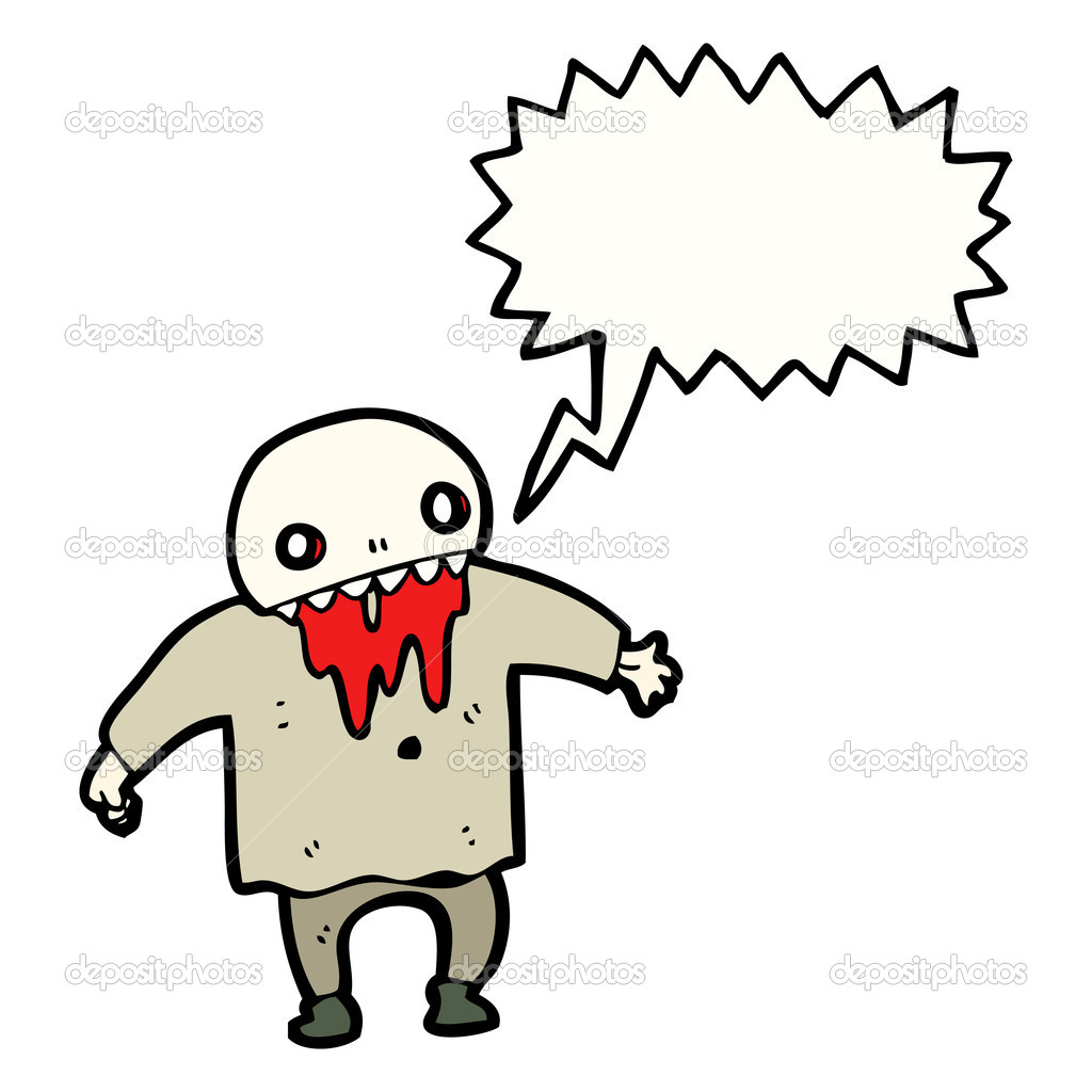 Spooky halloween monster man Stock Illustration by ©lineartestpilot ...