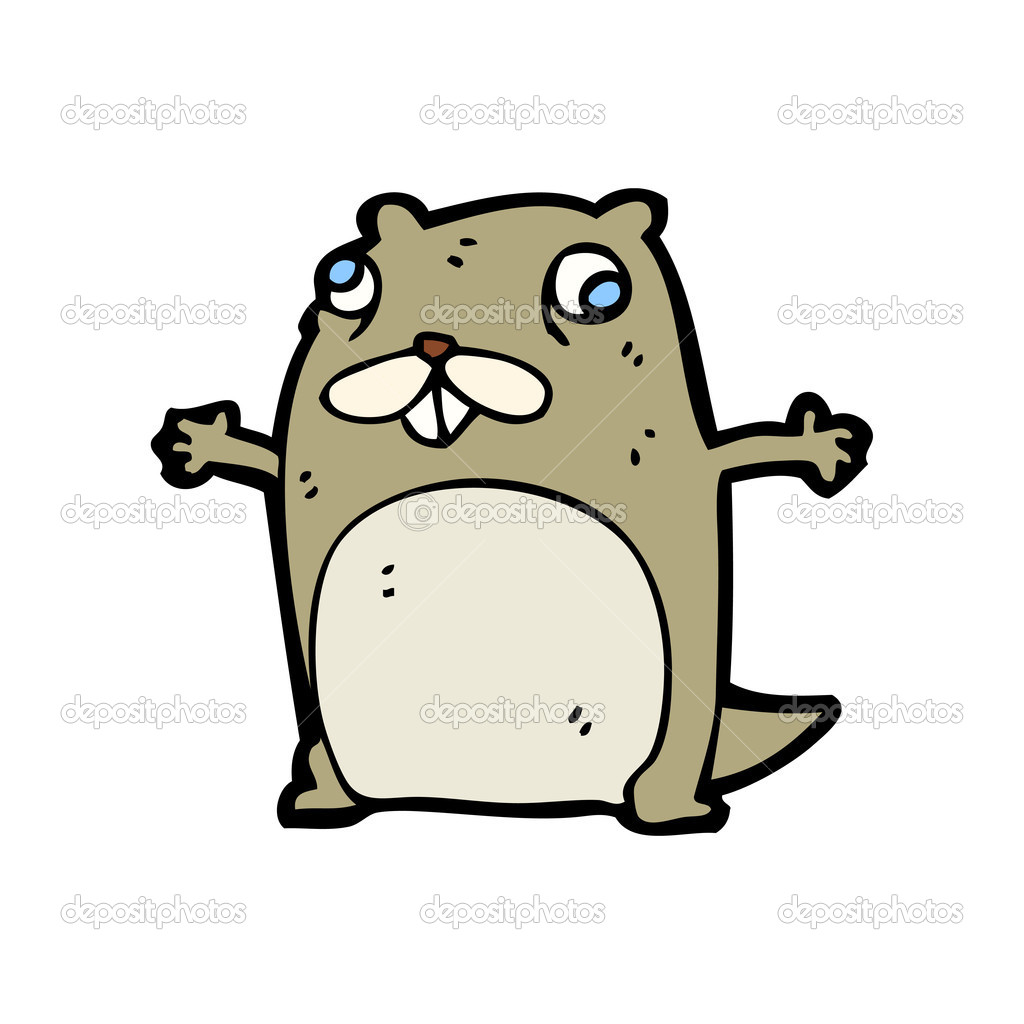 Castor gracioso Vector de stock #20921777 de ©lineartestpilot