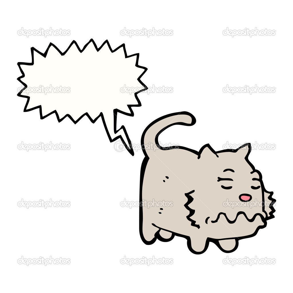 Farting cat Stock Illustration by ©lineartestpilot #20922497