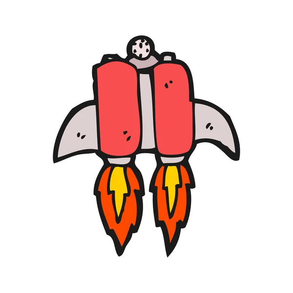 Rocket Pack Illustration 3d Model Retro Rocket Pack