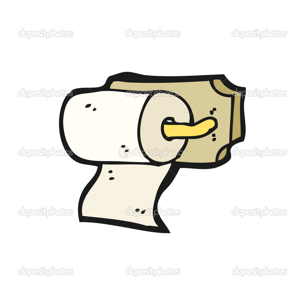 Toilet roll Stock Vector Image by ©lineartestpilot #20942265