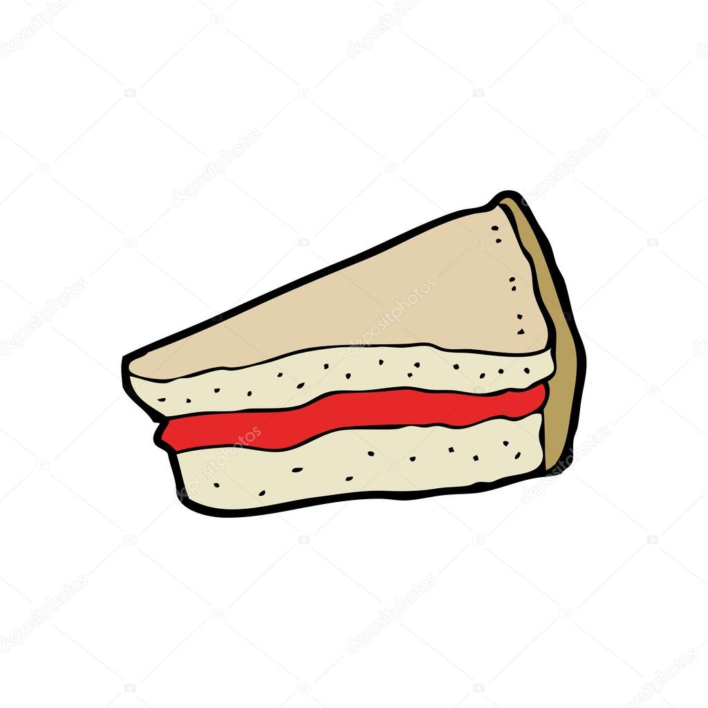 Jam sandwich Stock Vector Image by ©lineartestpilot #20953751