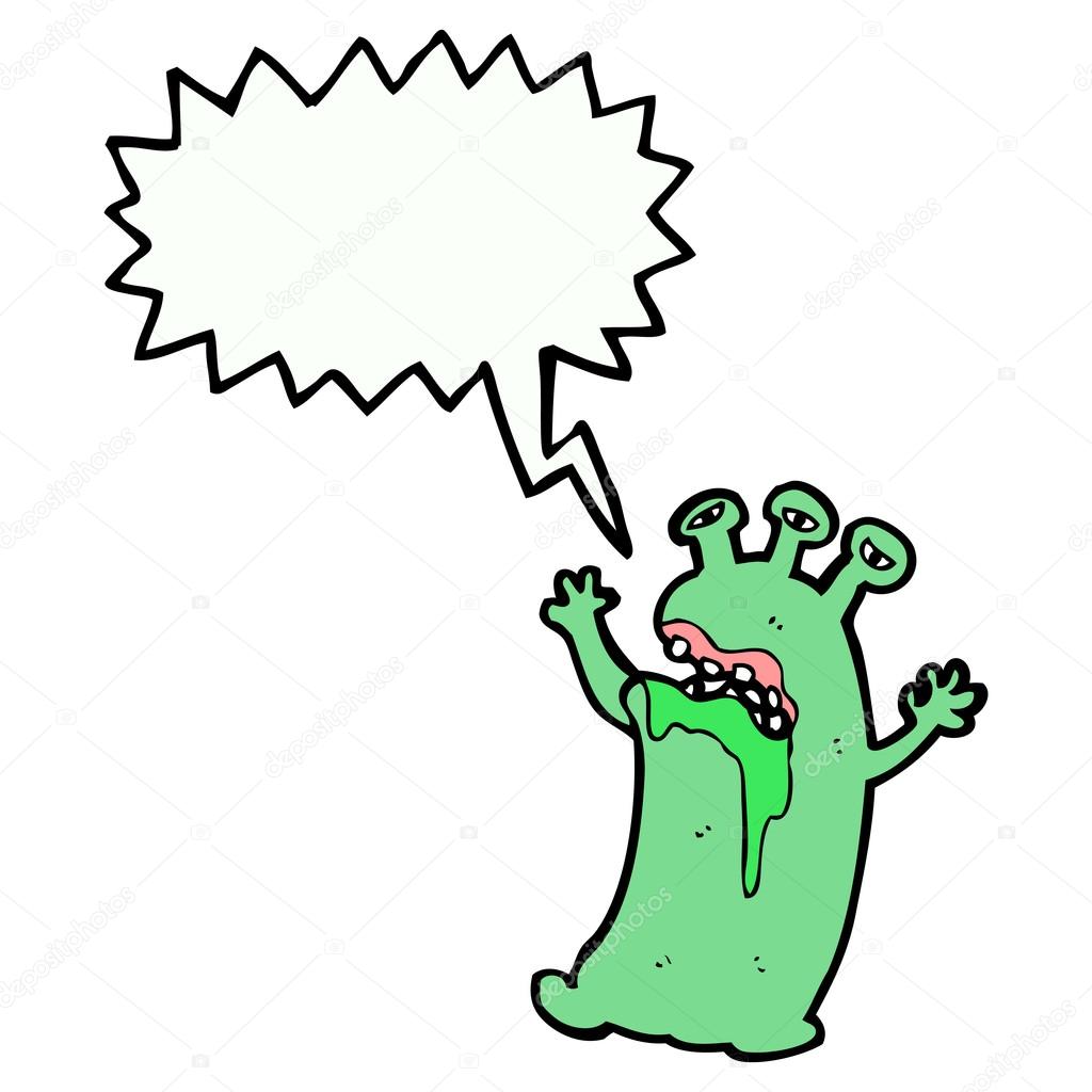 Gross monster Stock Vector by ©lineartestpilot 20970597