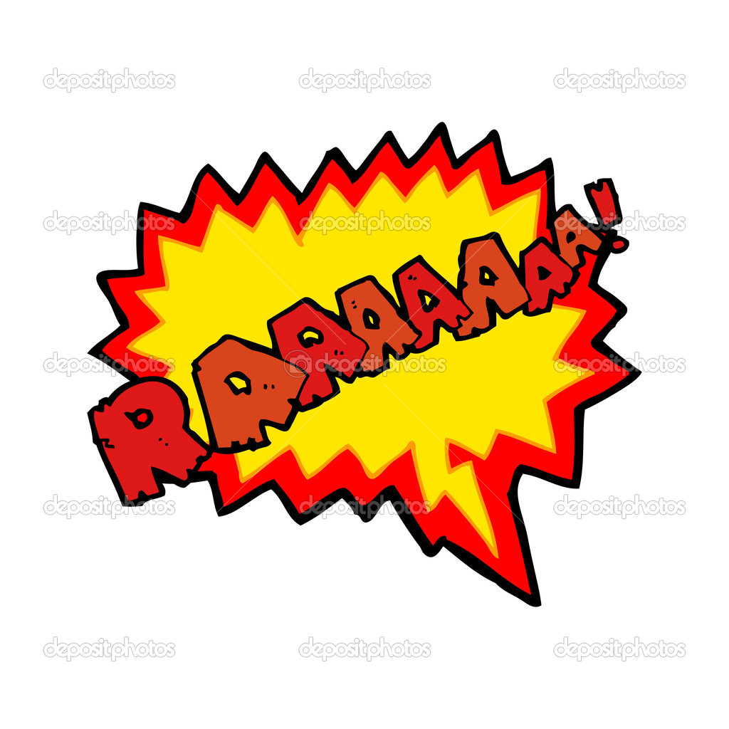 Roar sound Stock Vector Image by ©lineartestpilot #20972537