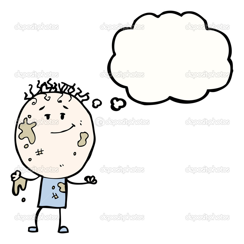 Cartoon dirty doodle boy Stock Vector Image by ©lineartestpilot #20976315