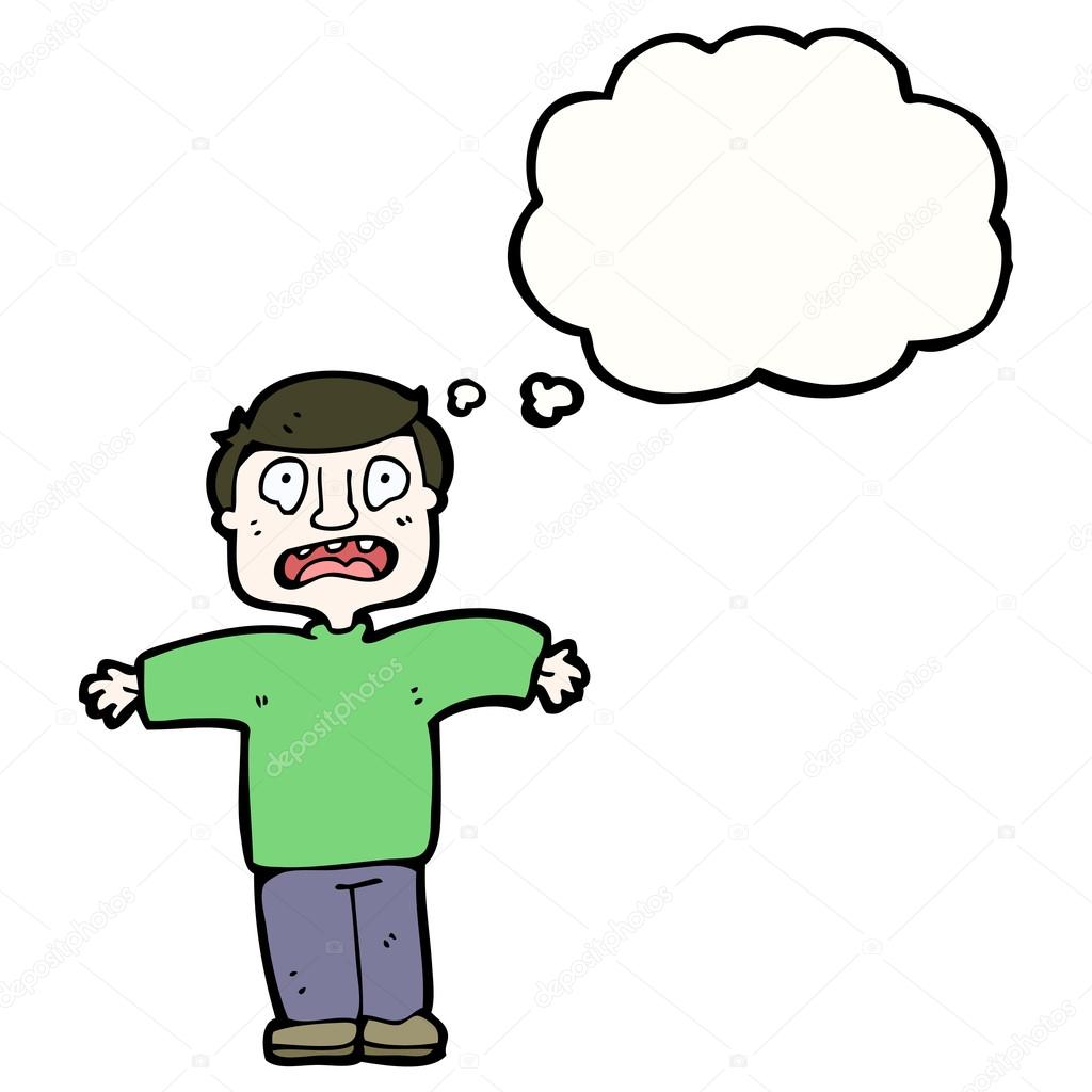 Worried man Stock Vector by ©lineartestpilot 21034015