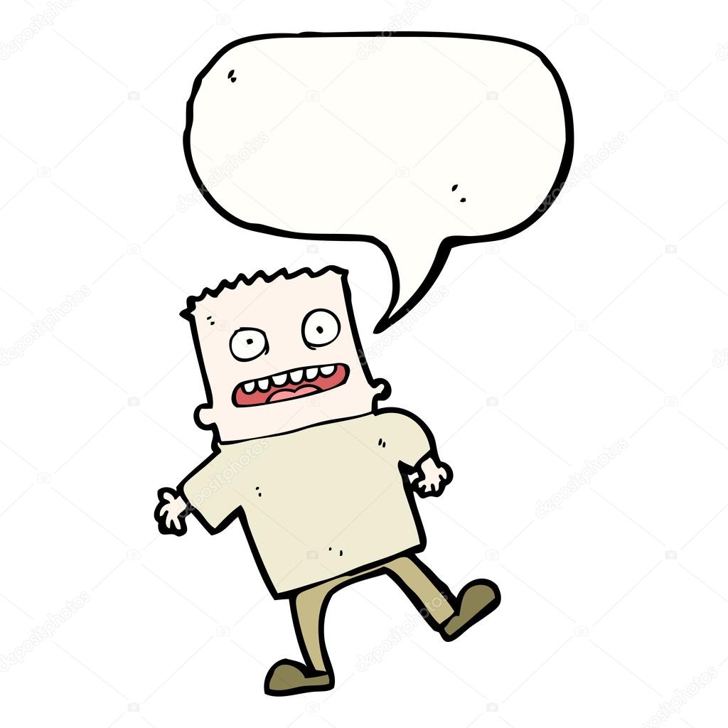 Talking man Stock Vector by ©lineartestpilot 21039033
