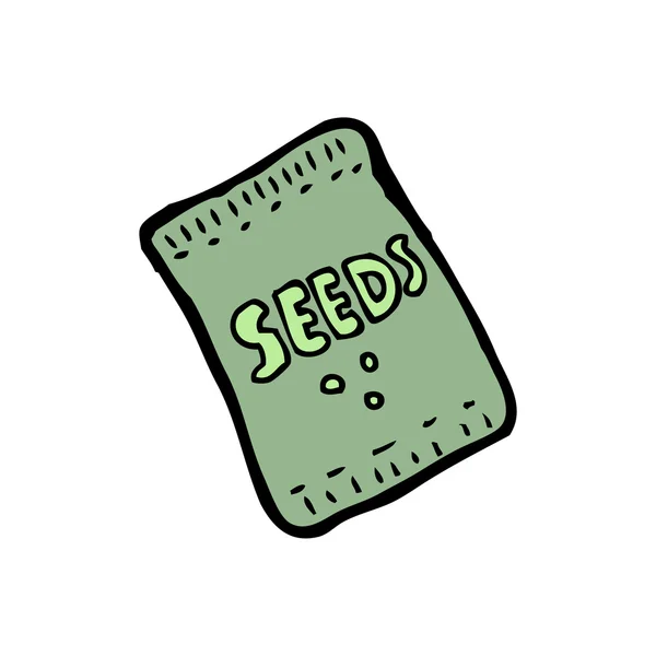 Cartoon seed packet Stock Vector Image by ©lineartestpilot #19583795
