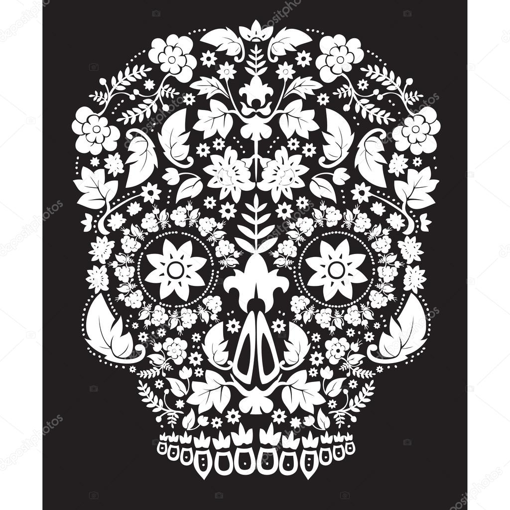 Skull backdrop Stock Vector Image by ©lineartestpilot #21052297