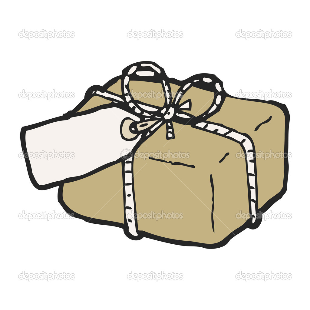 Post package cartoon — Stock Vector © lineartestpilot #21052871
