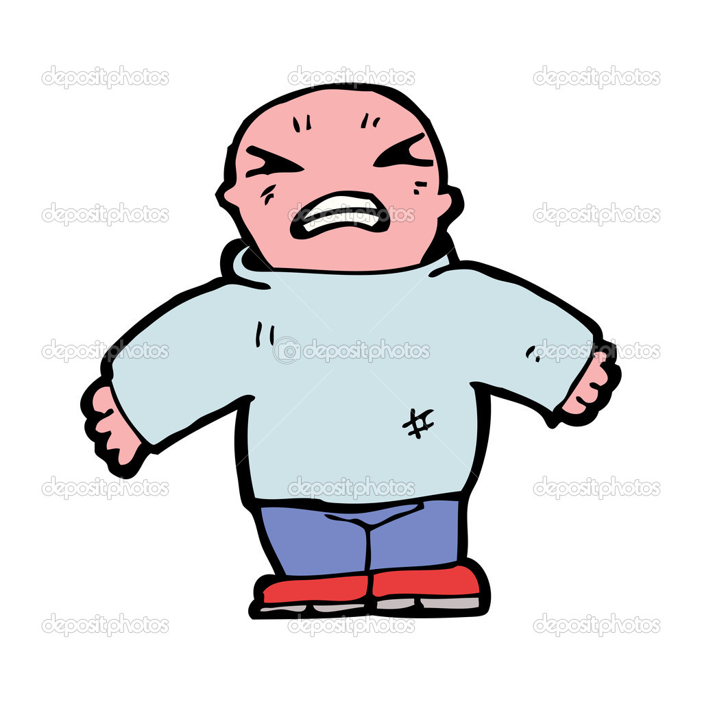 Angry man Stock Vector by ©lineartestpilot 21056641