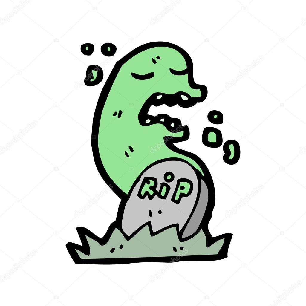 Fantôme se levant de la tombe Vecteur par ©lineartestpilot 21093229