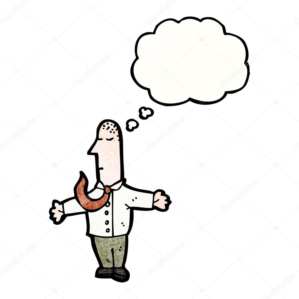 Boring man Stock Vector by ©lineartestpilot 21101301