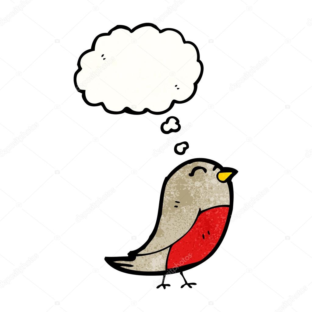 Funny robin Stock Vector by ©lineartestpilot 21102977