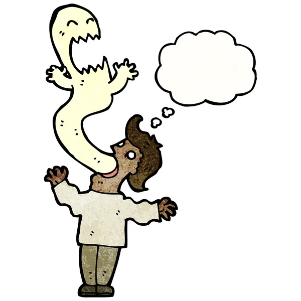 Man possessed by ghost Stock Vector Image by ©lineartestpilot #21098789