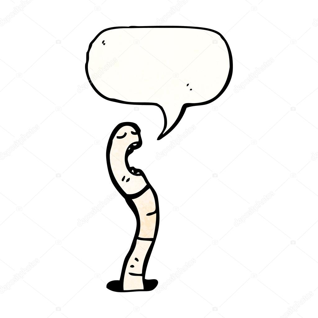 Talking worm Stock Vector Image by ©lineartestpilot #21152355