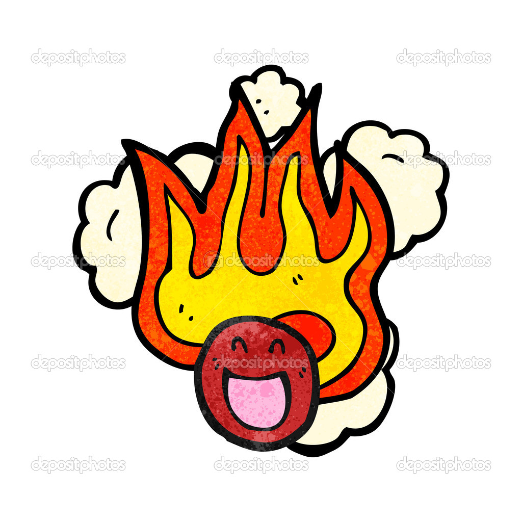 Burning emoticon face Stock Vector Image by ©lineartestpilot #21165197