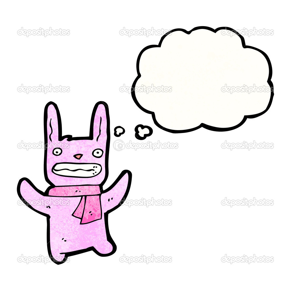 Manic bunny rabbit Stock Vector Image by ©lineartestpilot #21334283