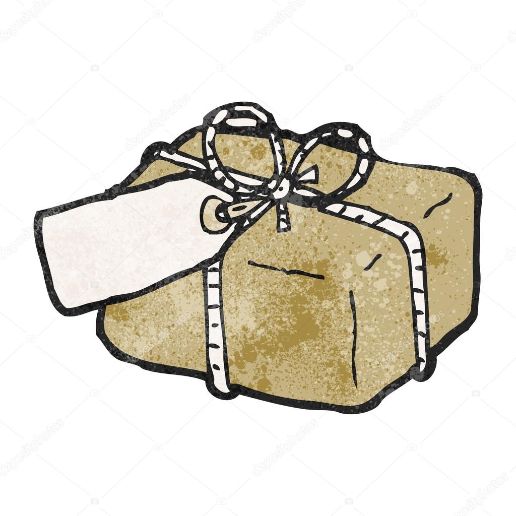 Drawing of a parcel ⬇ Vector Image by © lineartestpilot | Vector Stock ...
