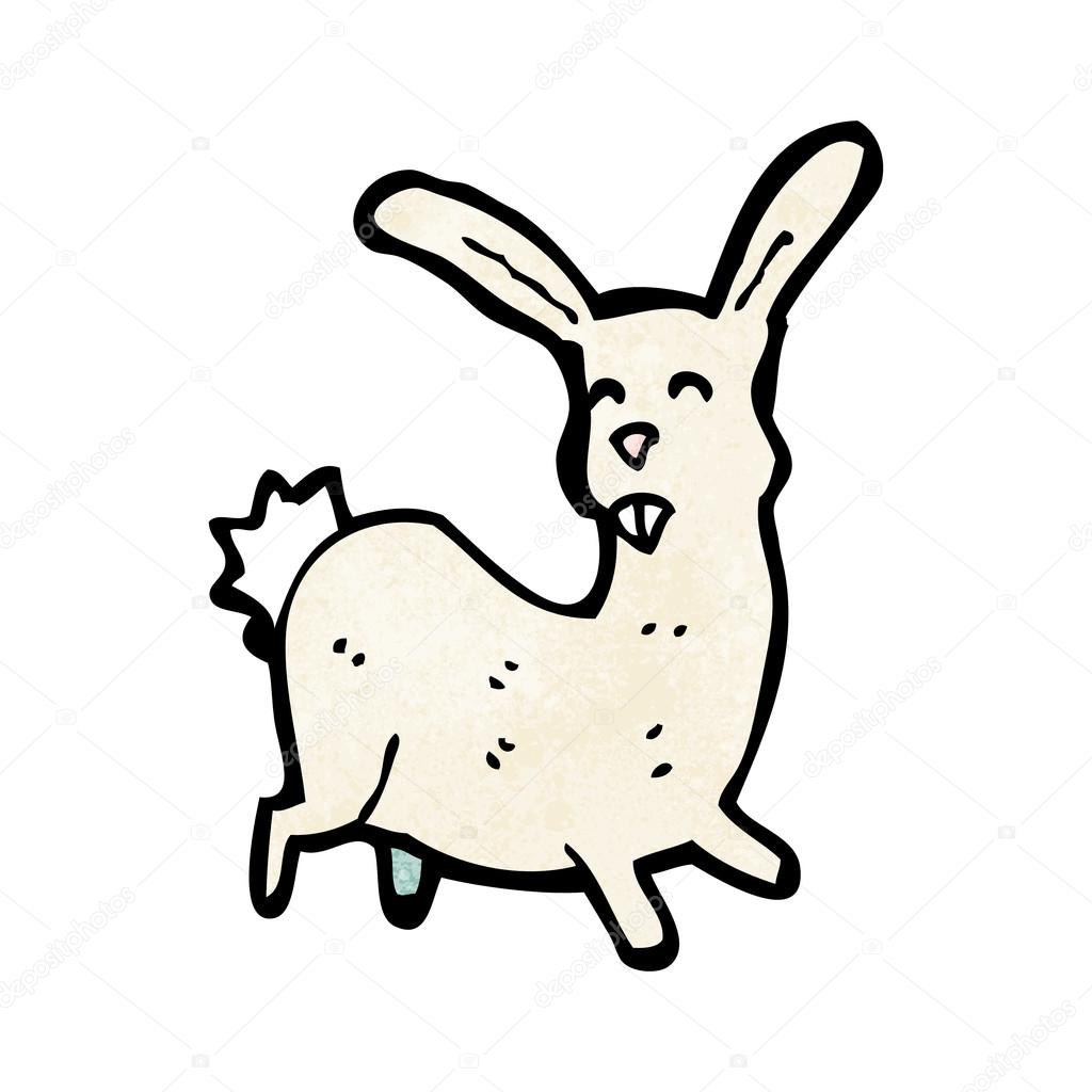 Funny rabbit Stock Illustration by ©lineartestpilot #21398225