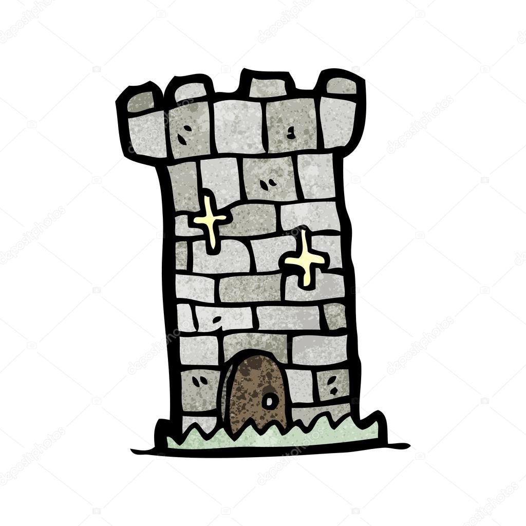 Torre del castillo vector, gráfico vectorial © lineartestpilot imagen ...