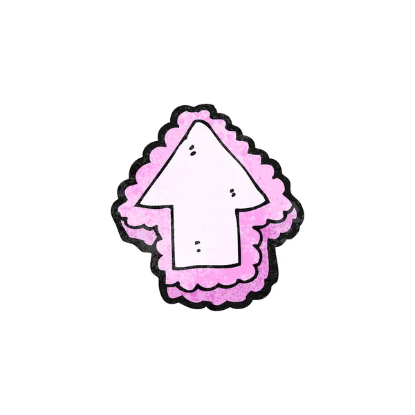 Pretty arrow cartoon — Stock Vector © lineartestpilot #14927355