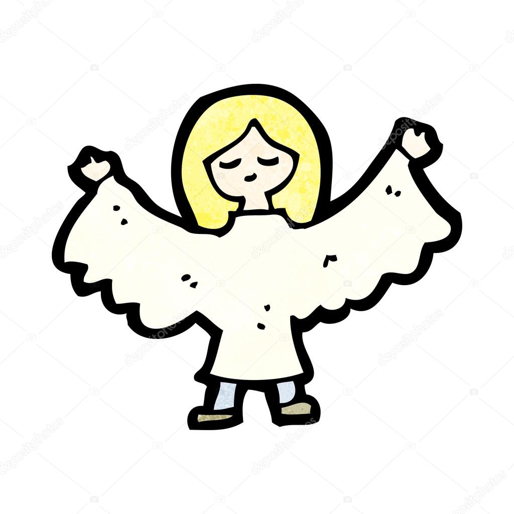 Angel cartoon Stock Vector by ©lineartestpilot 21403679